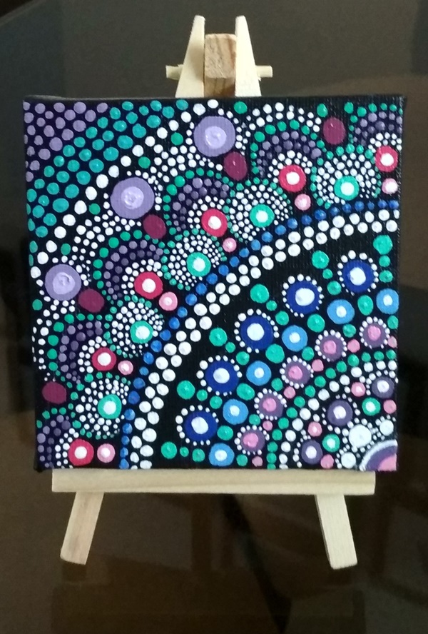 Easy Abstract Dot Art Painting For Beginners Easy Abstract Dot Art Painting For Beginners