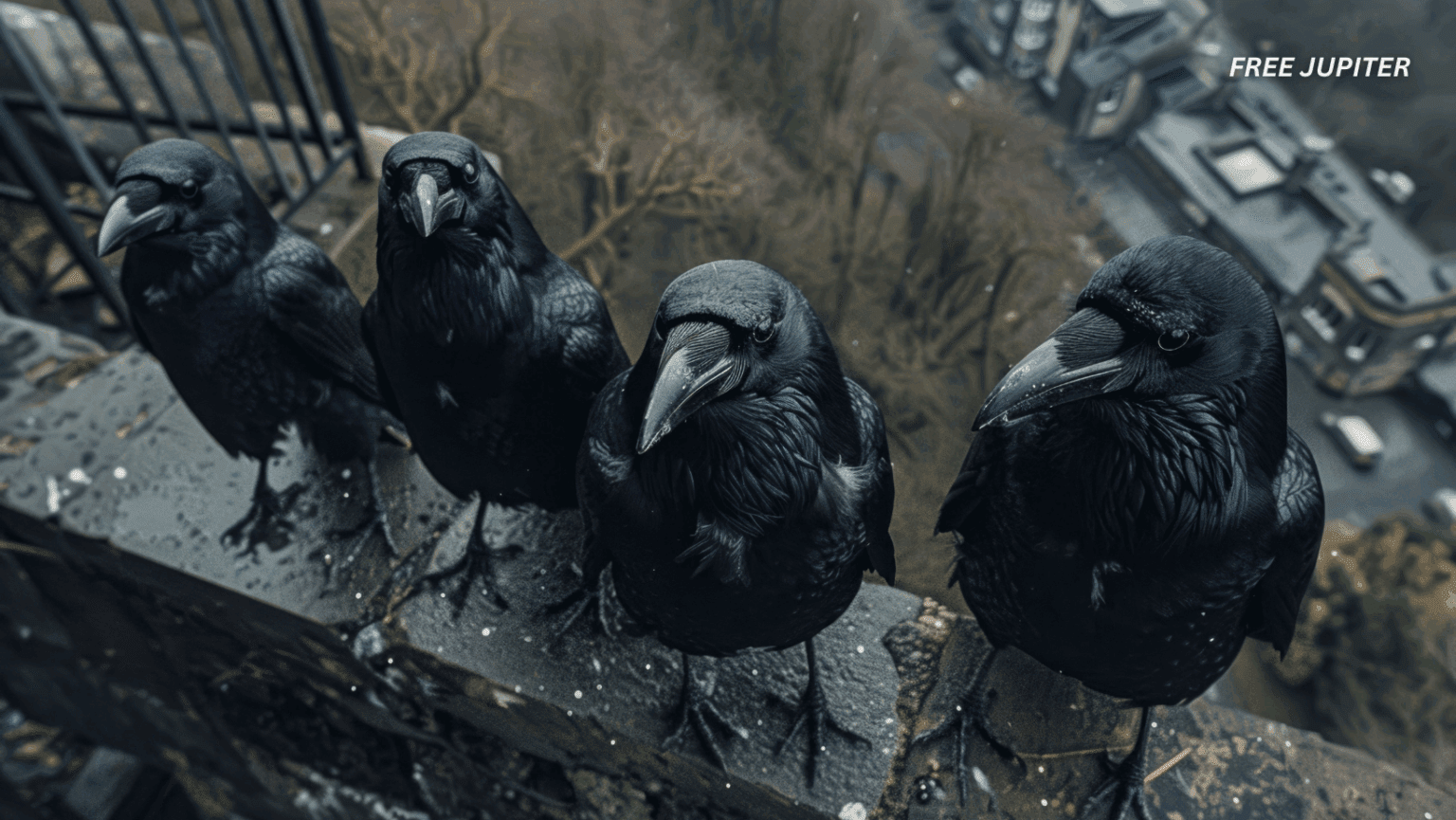 Research Shows That Crows Hold Their Own Funerals When One Of Them Dies