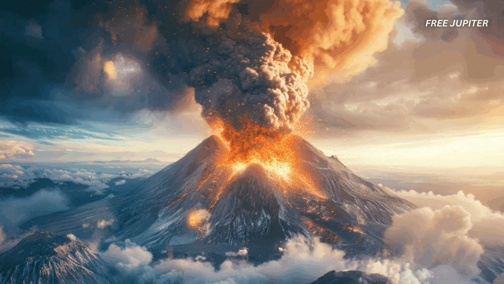 Volcanic Eruptions Can Make Ice In the Sky—Scientists Have Finally ...