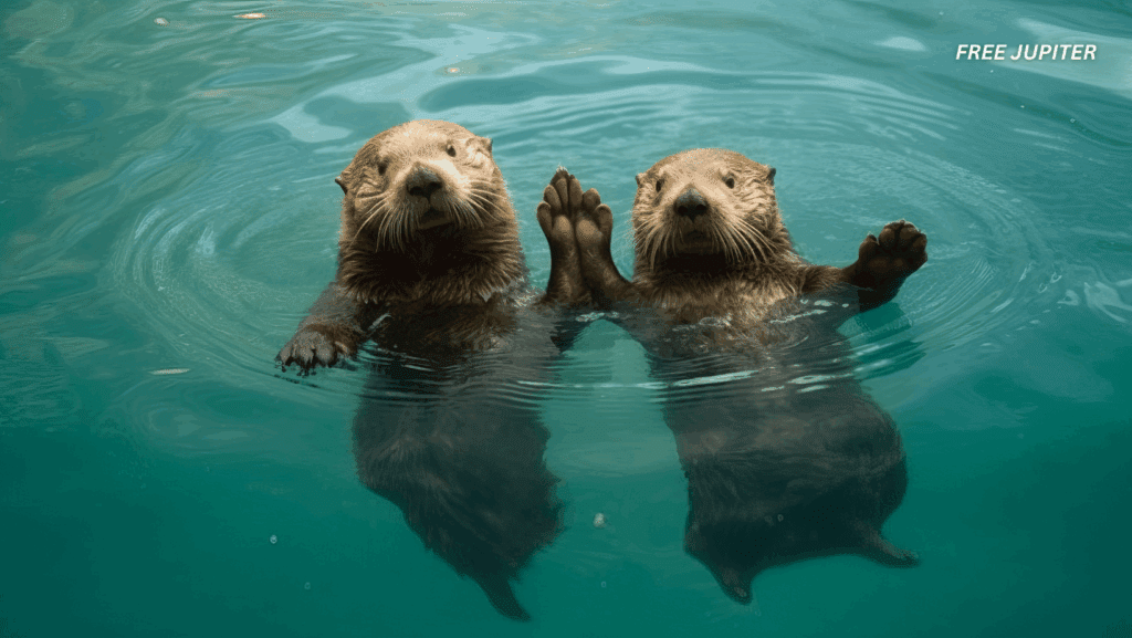 Sea Otters Hold Hands While Sleeping So They Don’t Lose Each Other In ...