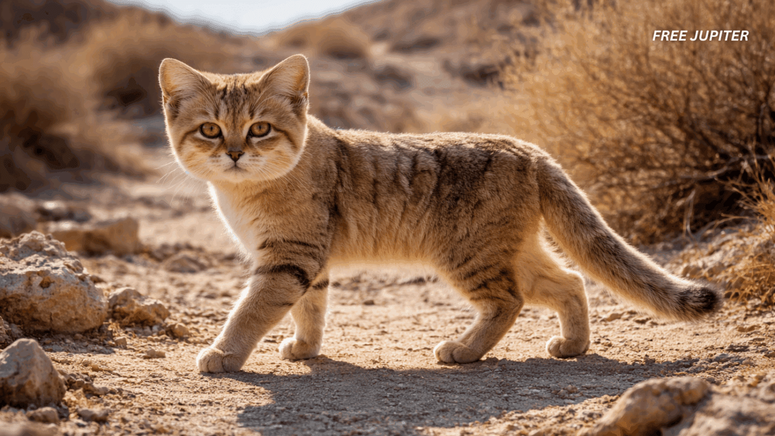Meet the Sand Cat, a Rare Feline That Barks Just Like a Dog Does